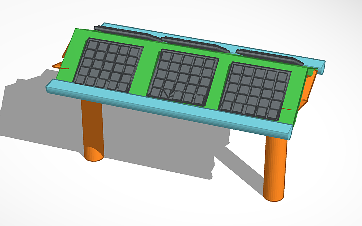 3D design Solar Cell | Tinkercad