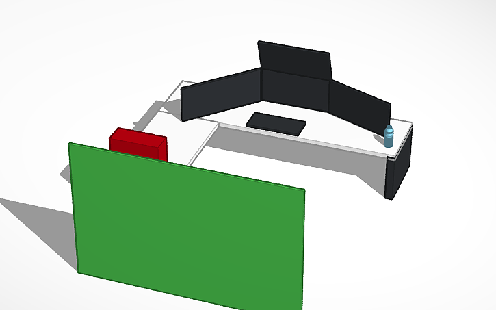 3D design Gaming setup 2020 | Tinkercad