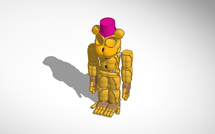 3D design springlock suit fredbear | Tinkercad