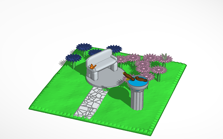 3D design Nature contest entry: Somebody's Garden | Tinkercad