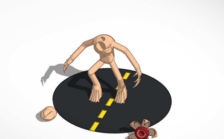 3D design demogorgon from Stranger Things | Tinkercad