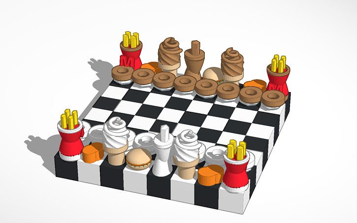3D design chess | Tinkercad