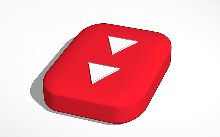 3D design rewind play button | Tinkercad
