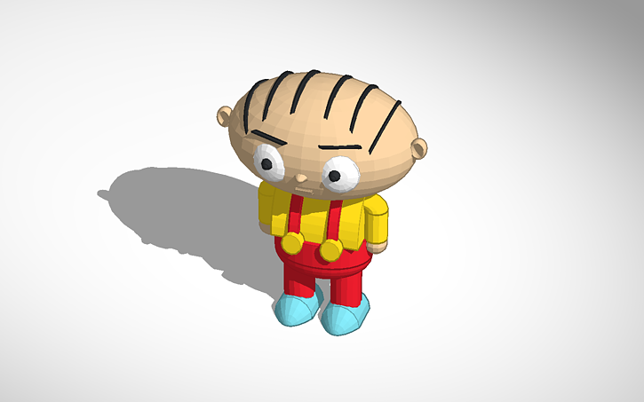 3D design Stewie Griffin | Tinkercad