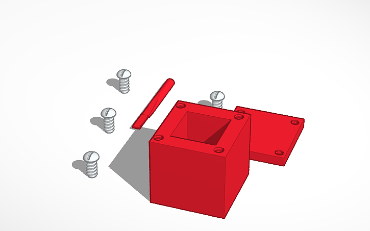 3D design lock box | Tinkercad