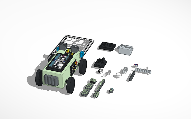 3D design Robot | Tinkercad