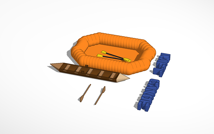 3D design Boats | Tinkercad