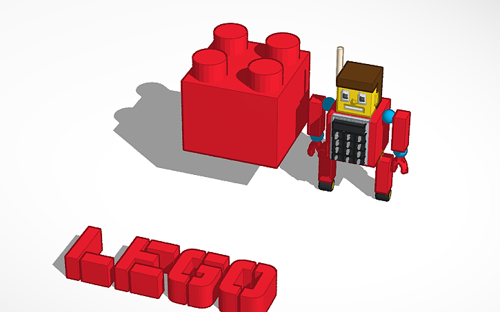 3D design Lego | Tinkercad