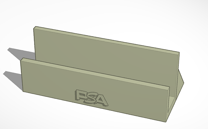 3D design Graded Sports Card Holder | Tinkercad