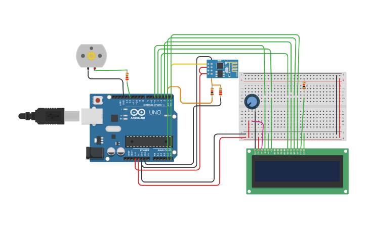 Circuit design face mask detection by 18bce1203 | Tinkercad