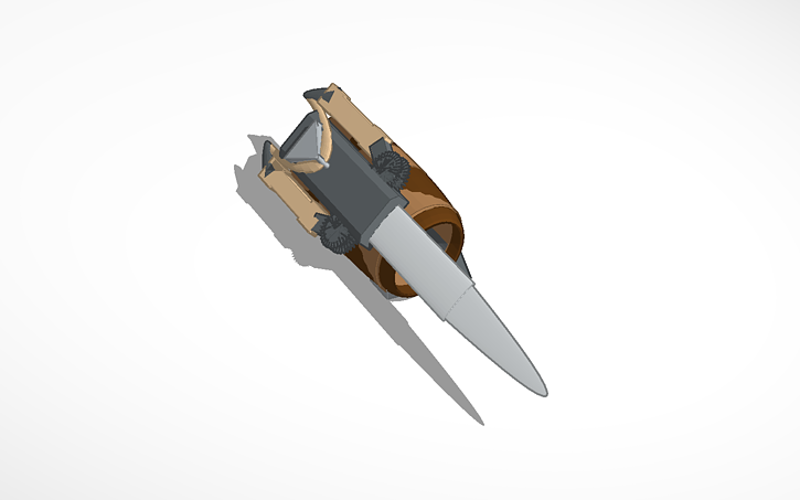 3D design hidden blade | Tinkercad
