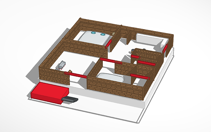 3D Design House Plan Tinkercad 3d-design-house-plan-tinkercad