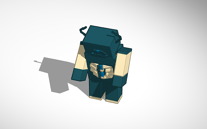 3D design the warden | Tinkercad