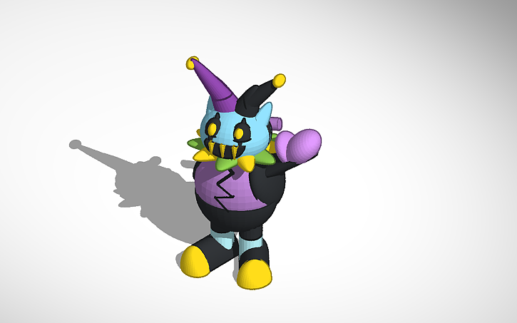 3D design jevil the jester (deltarune) | Tinkercad
