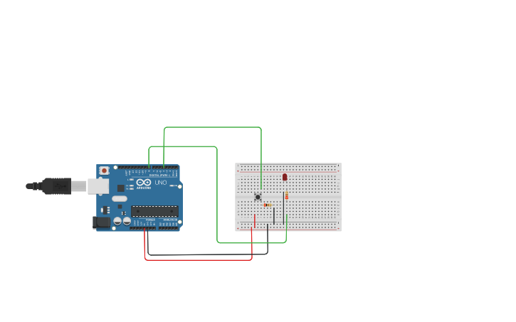 Circuit design Boutton On/Off arduino pour allumer et éteindre led ...