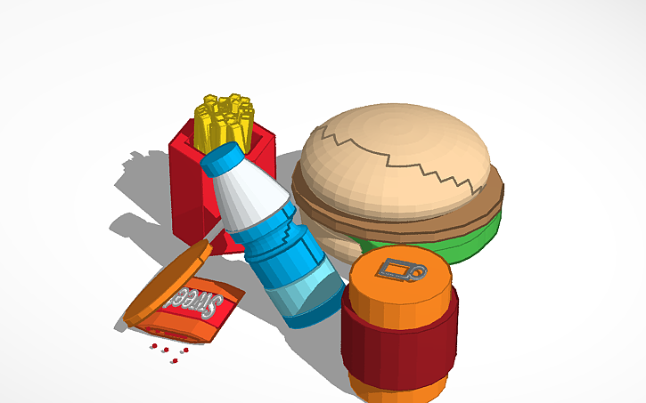 3D design Food | Tinkercad