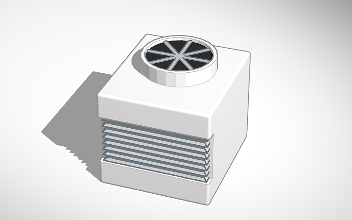 3D design Air-conditioner machine | Tinkercad