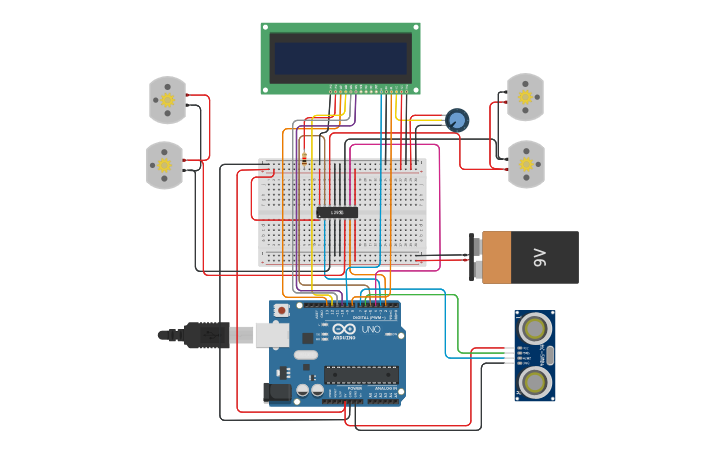 Circuit design DIY Final Project | Tinkercad
