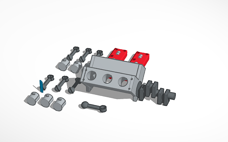 3D design Motor V6 | Tinkercad