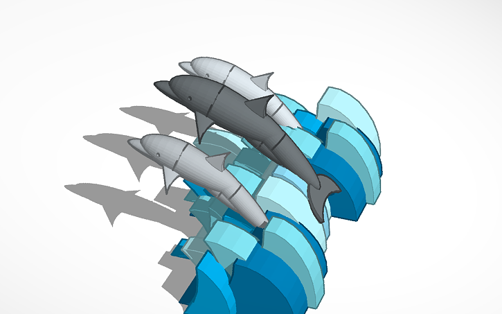 3D design Dolphin | Tinkercad