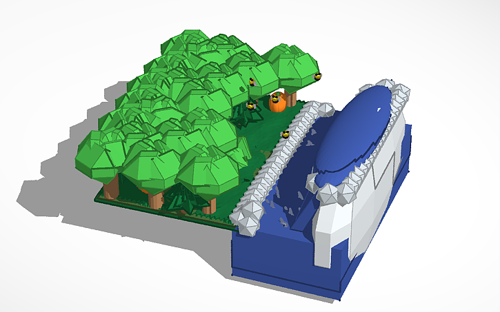 3D design Forest Biome | Tinkercad