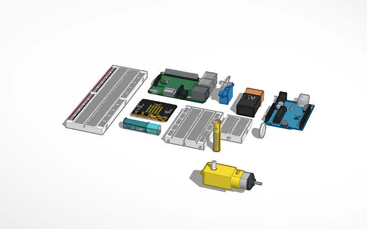 3D design All Components V2 | Tinkercad