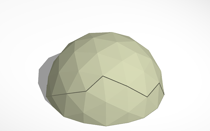 3D design Dome | Tinkercad