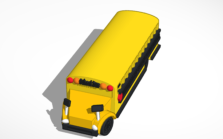 3D design School Bus | Tinkercad
