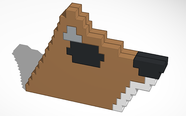 3D design DOG | Tinkercad