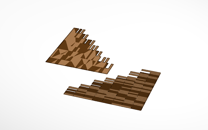 3D design Wooden Floor | Tinkercad