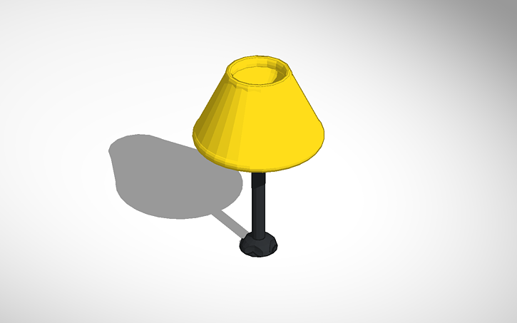 3D design Simple Lamp | Tinkercad