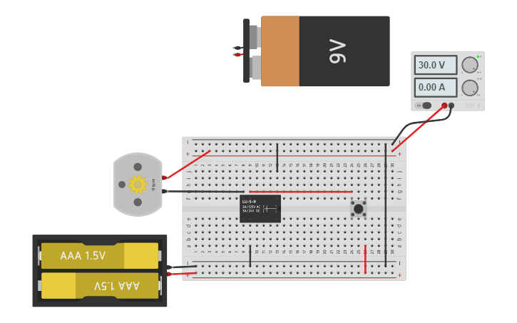 Circuit design 6.5 RELÉ SPDT | Tinkercad Circuit design 6.5 RELÉ SPDT | Tinkercad