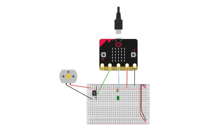 Circuit design micro:bit demo | Tinkercad