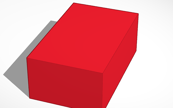 3d Design Rectangle Tinkercad