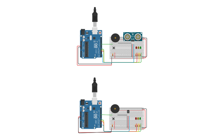 Circuit design tugas arduino 13 oct | Tinkercad