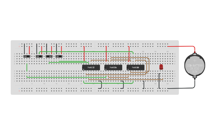 Circuit Design Activity 5 Combinational Logic Tinkercad