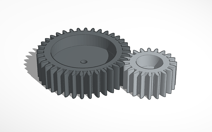 3D design Projeto Engrenagem | Tinkercad