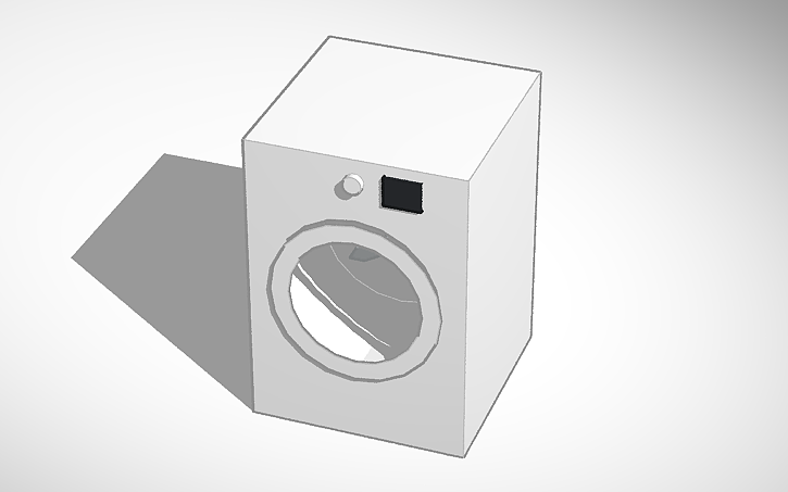 3D design Washing Machine | Tinkercad