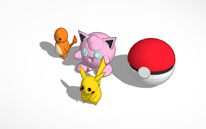 3D design 3D Pokemon | Tinkercad