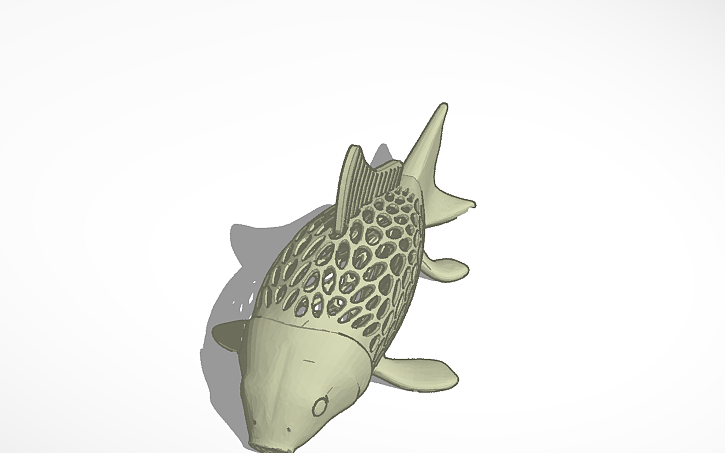 3D design Fish | Tinkercad