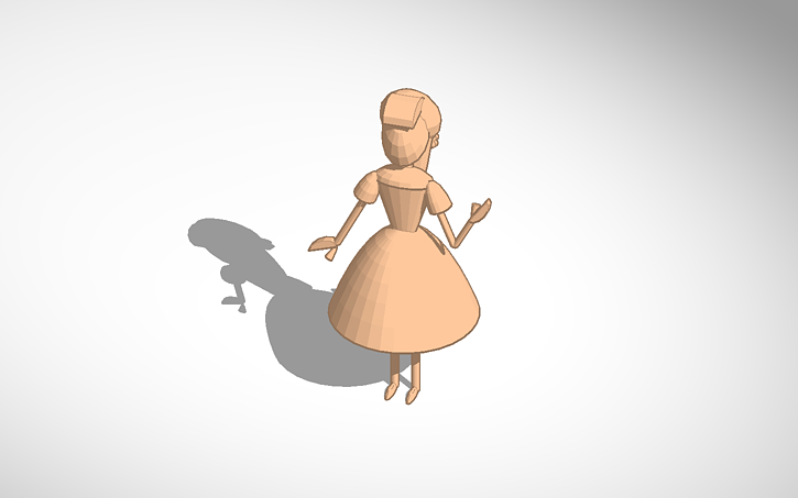 3D design girl | Tinkercad