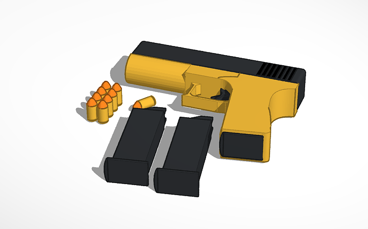 3D design glock 17 | Tinkercad