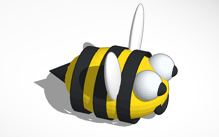 3D design Bee | Tinkercad