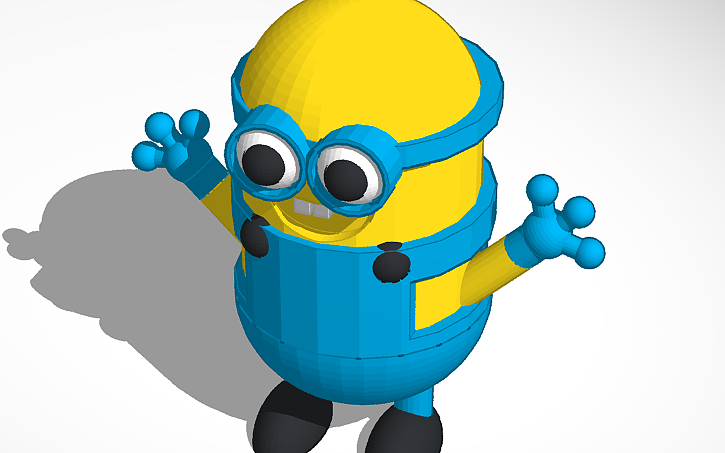 3D design Minion | Tinkercad