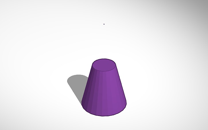 3D design Frustum | Tinkercad