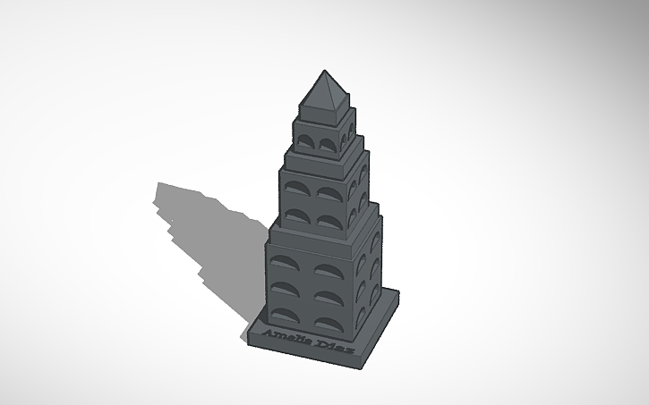 3D design Tower | Tinkercad