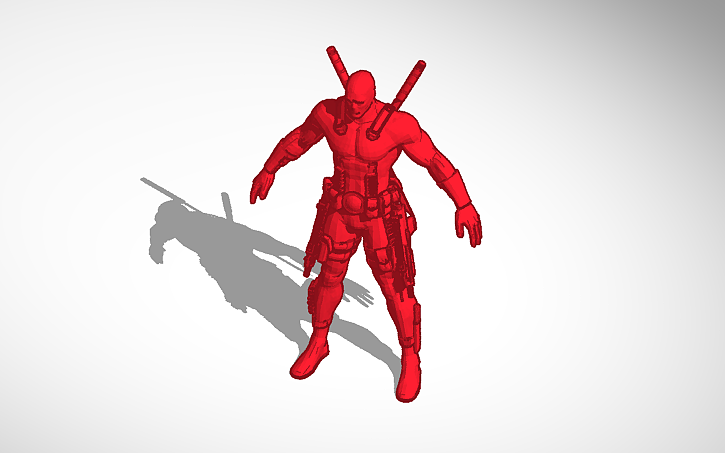3D design Deadpool | Tinkercad