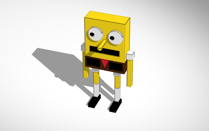 3D design [Pamtri] Spongebob | Tinkercad