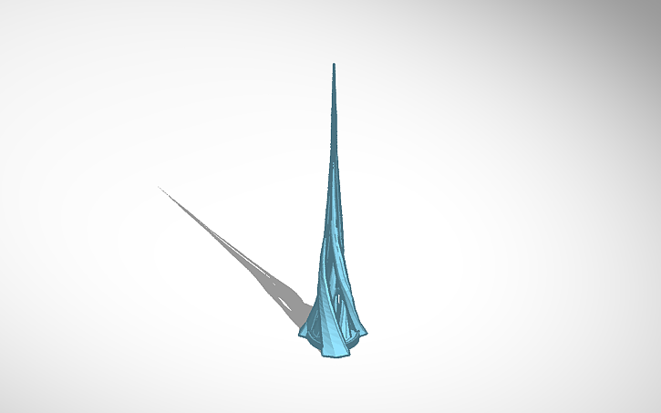 3D design Dubai City Tower | Tinkercad