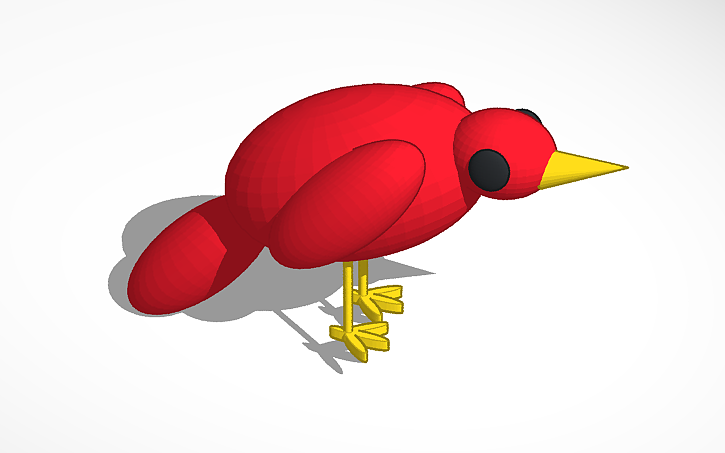 3D design bird | Tinkercad